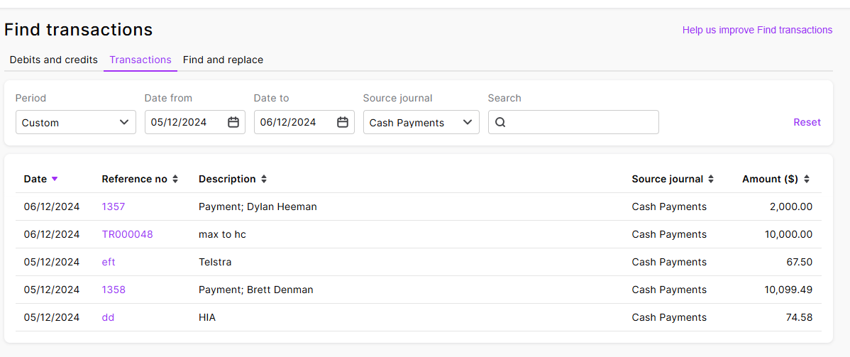 Payment not appearing in Reconciliation | MYOB Community