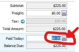 PAID TODAY Drop Down List in Purchases please! | MYOB Community