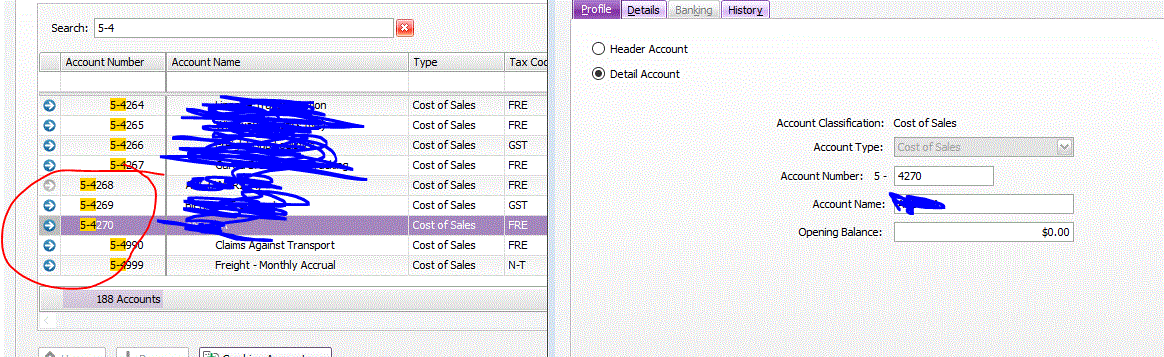 Expense code set up and mapping different | MYOB Community