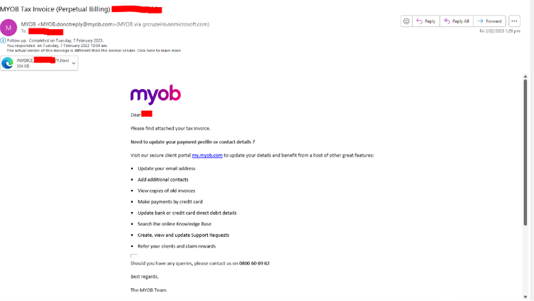 Warning – watch out for fake (spam / phishing) emails pretending to be ...