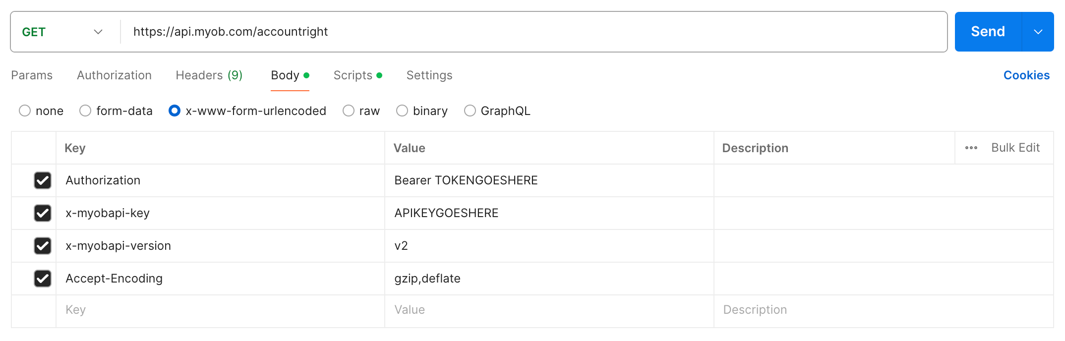MYOB Business API - Unauthorised Error | MYOB Community