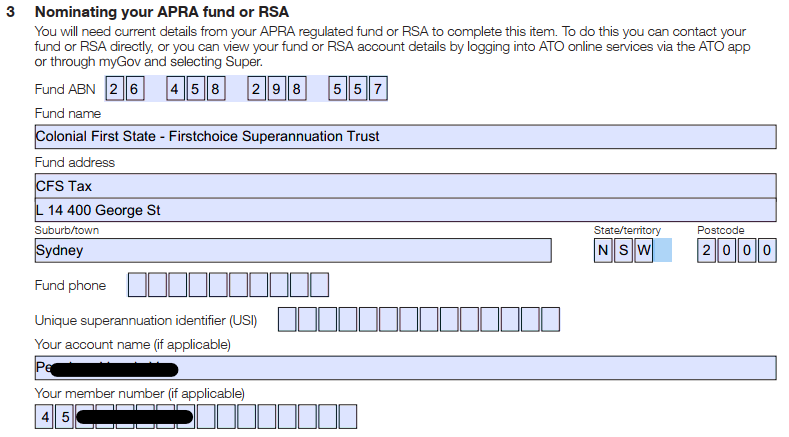 Employee's super fund membership number is not valid | MYOB Community