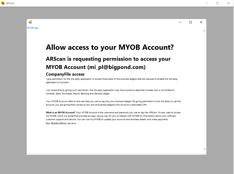 Error with Multiple Clients | MYOB Community