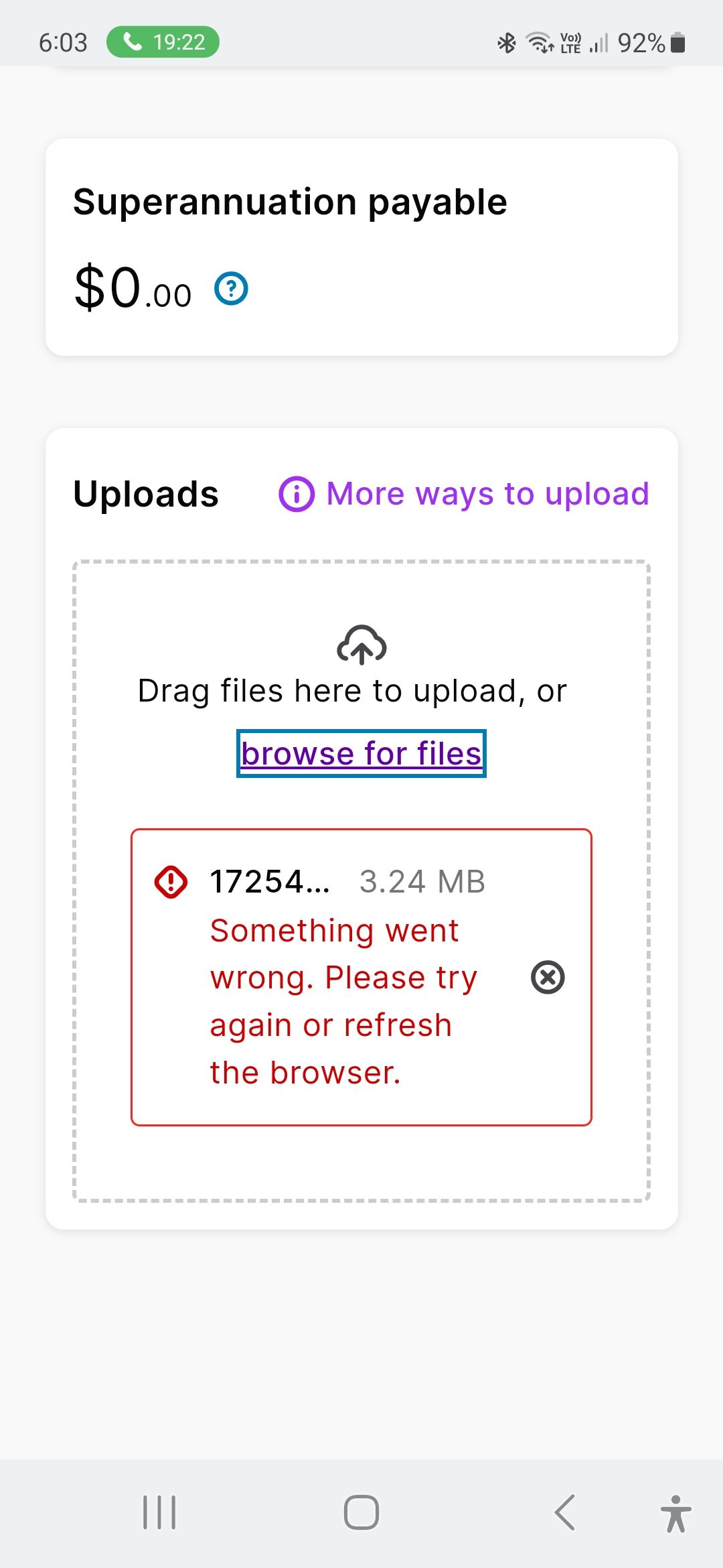 Cannot upload pics into Intray. | MYOB Community