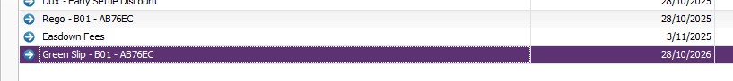 Reminders List - showing items not due | MYOB Community